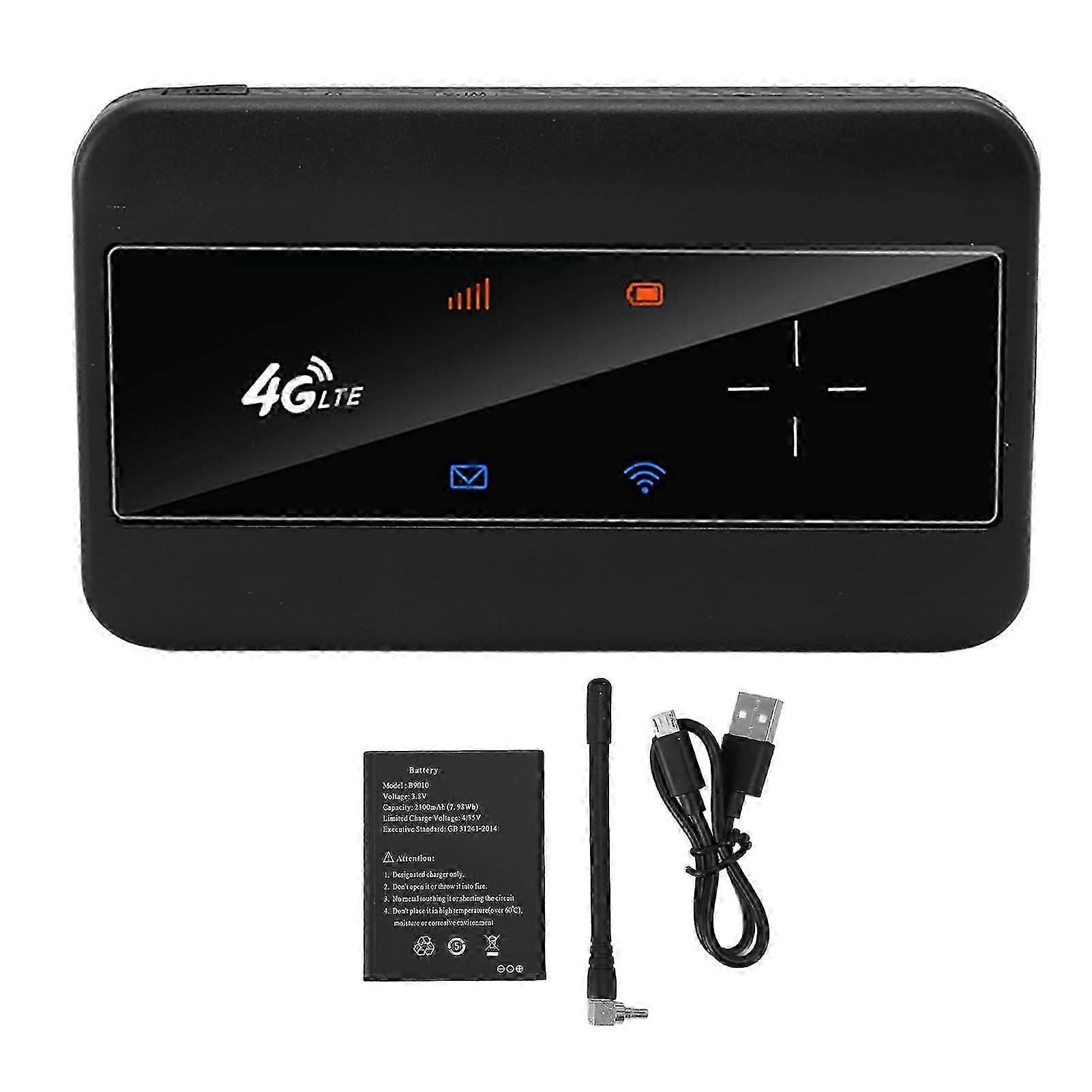 Enrutador MIFI 4G LTE con antena para 10 usuarios, punto de acceso WiFi móvil de 150 Mbps ...