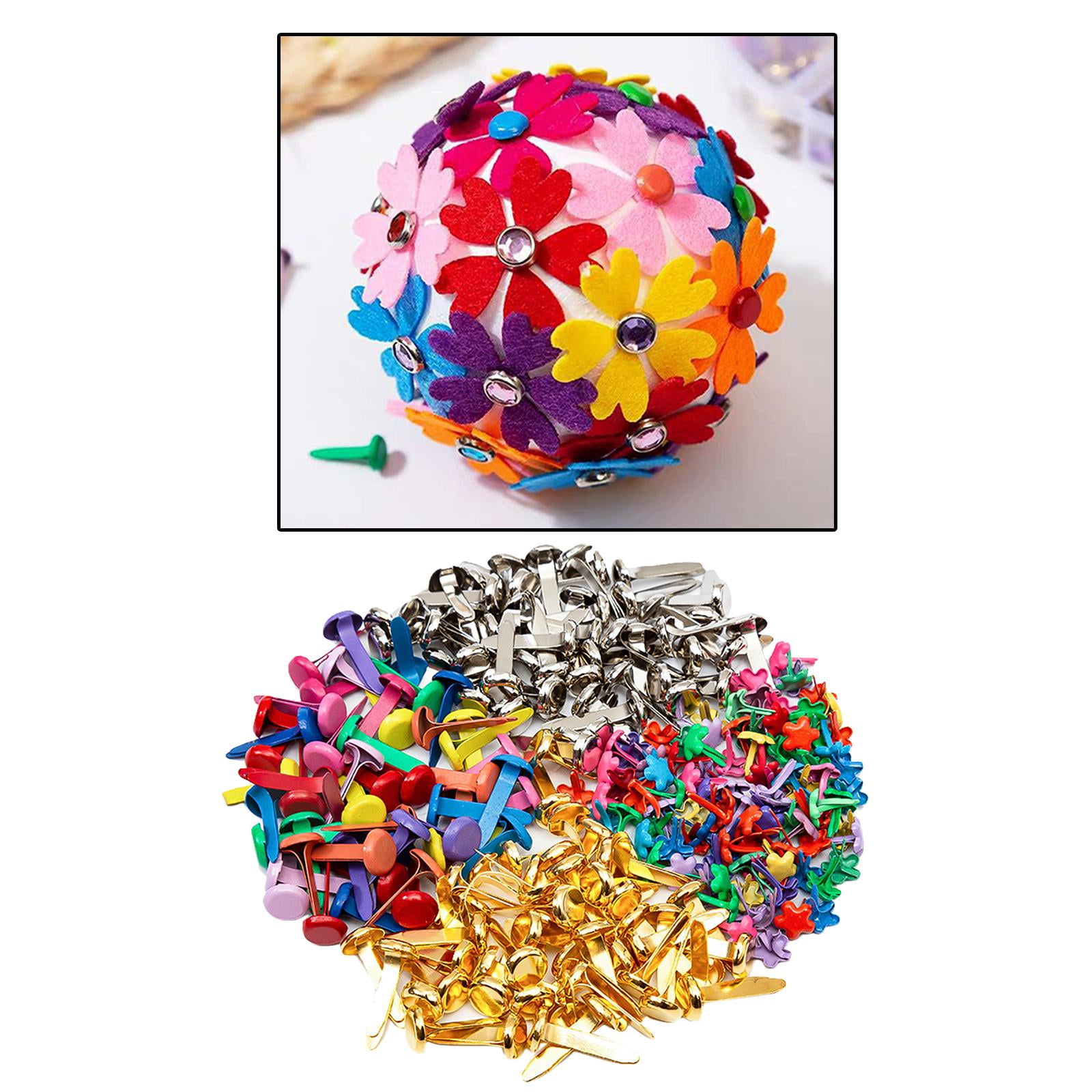 400/150 Uds. Mini Clavitos, Sujetadores de Papel, Clavitos Redondos de ...