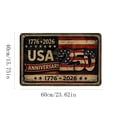 American Independence Day 250th Anniversary Door Mat - Patriotic ...