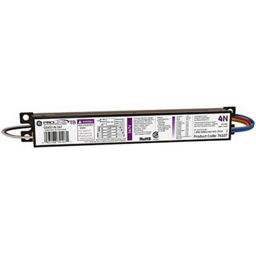 High Efficiency Instant Start Electronic Ballast For Two 32 Watt T8 ...