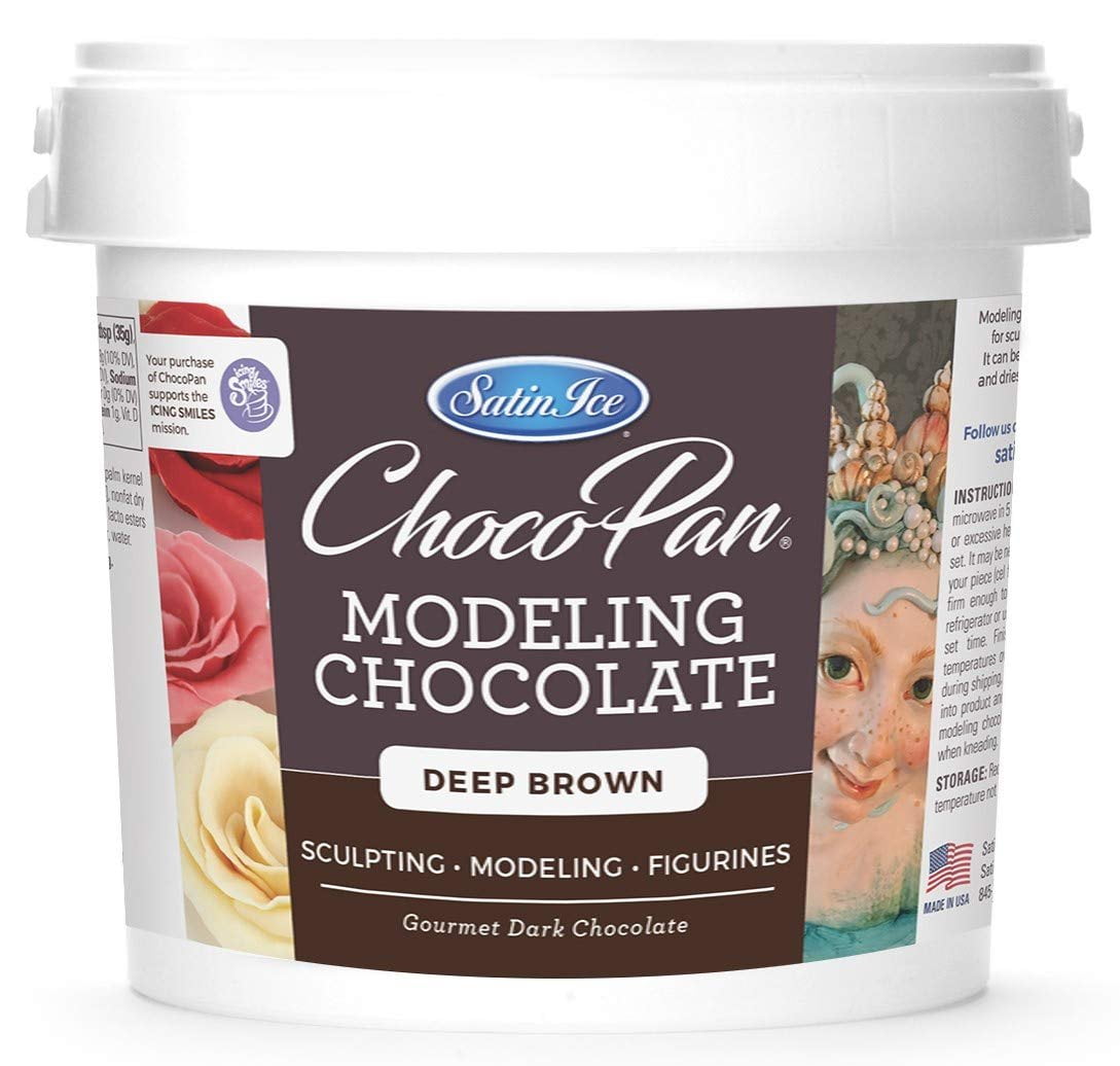 Satin Ice ChocoPan Deep Brown Modeling Chocolate, 10 Pounds - Walmart.com