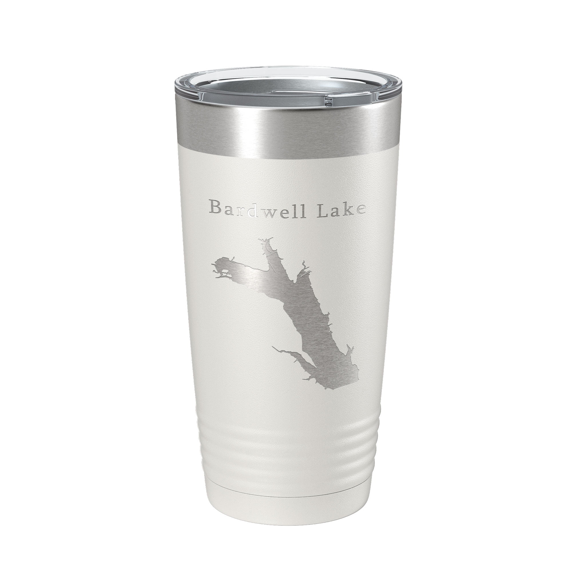 Bardwell Lake Map Tumbler Travel Mug Insulated Laser Engraved Coffee ...