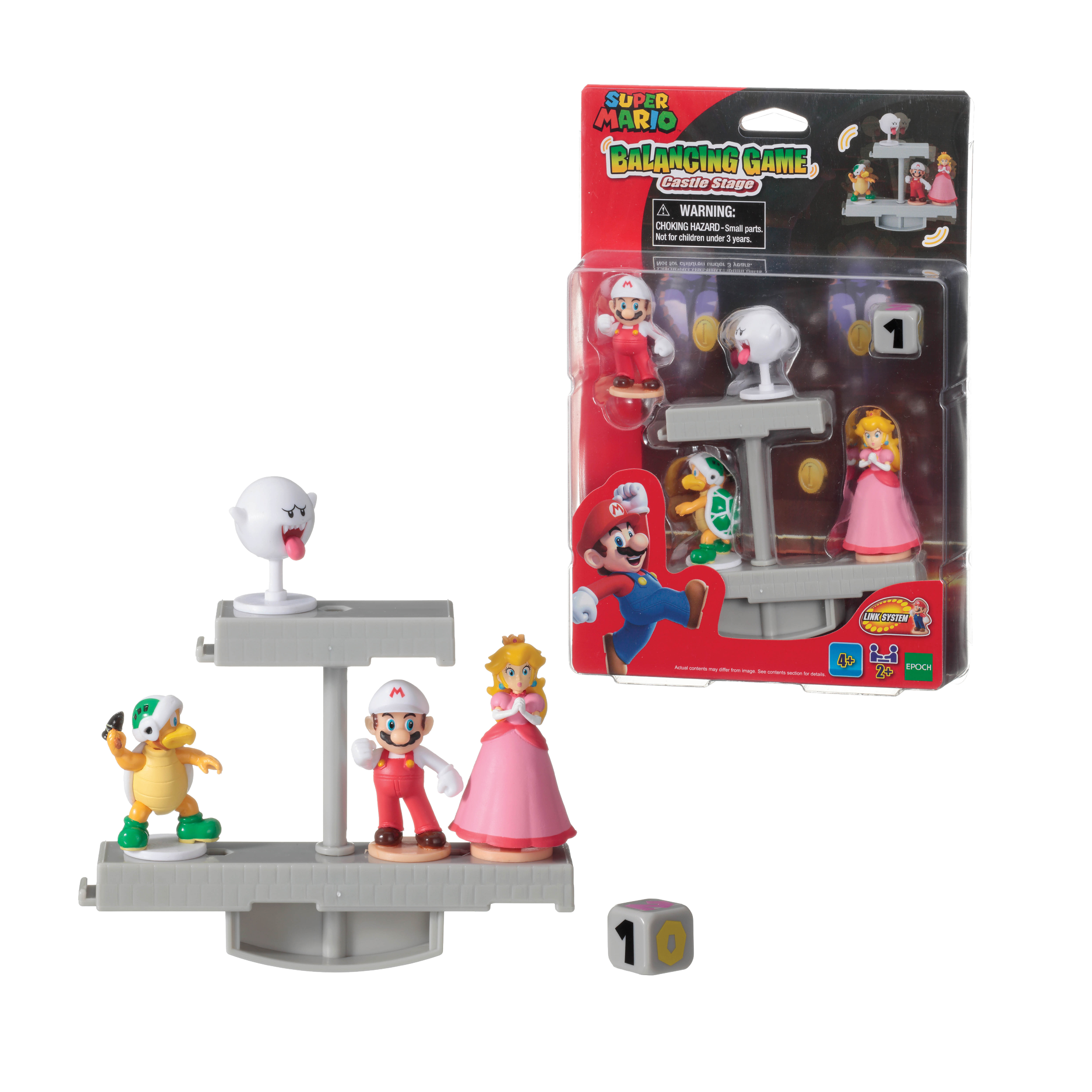 Epoch Games Super Mario Balancing Game Castle Stage, Tabletop Skill ...