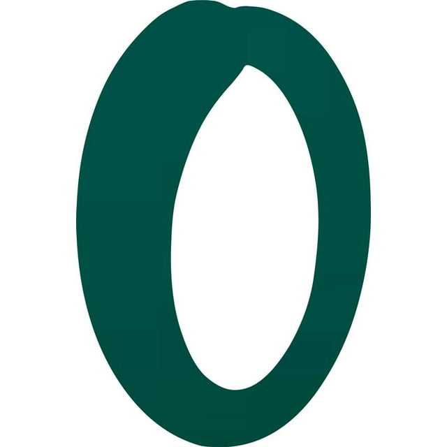 Acrylic Letter O Blank Craft, 10'' Tall Frosted Teal Custom Wedding Reception Signage, DIY ...