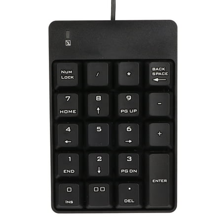 Numeric Keypad, Laptop Keypad Black Color ABS Material For Computer ...