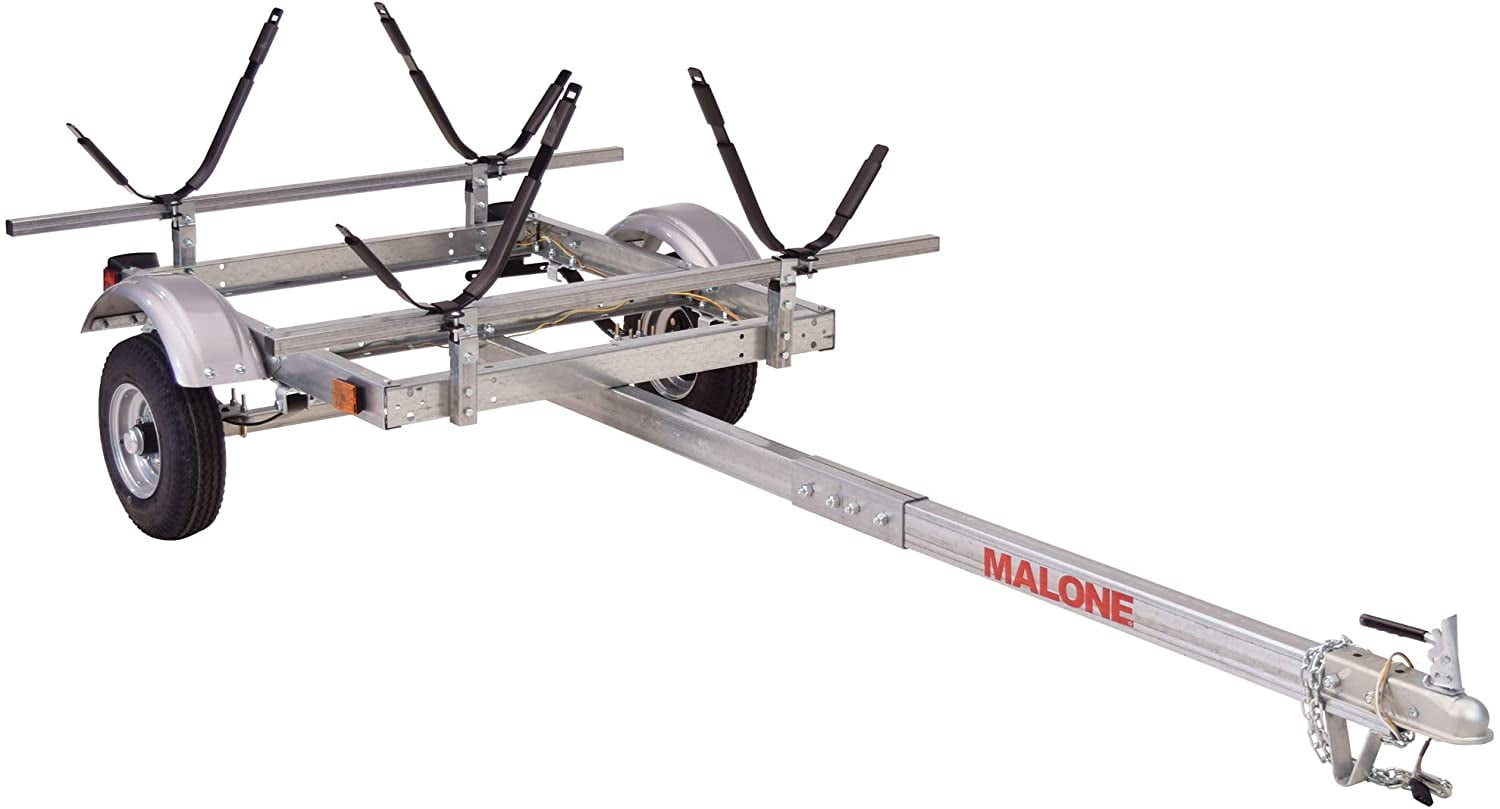 Malone EcoLight 2 Kayak Trailer Package (2 J-Racks) - Walmart.com