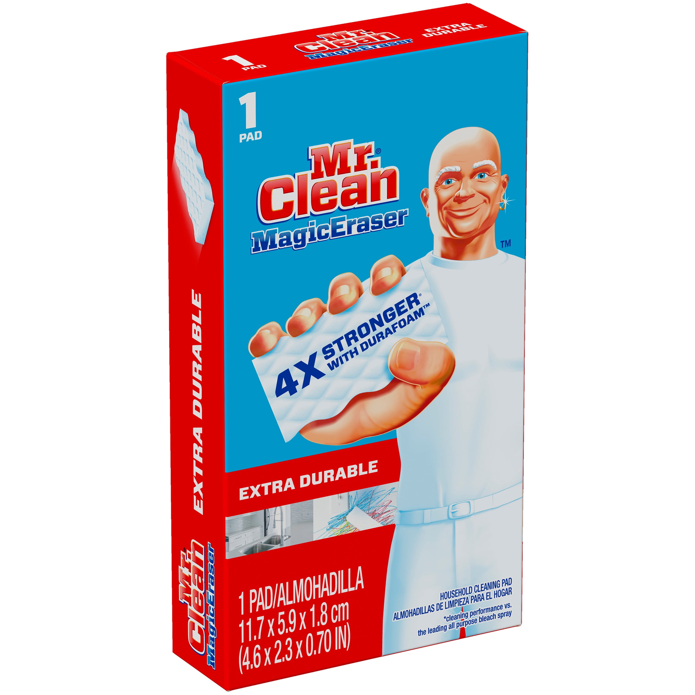 Mr. Clean® Magic Eraser Extra Durable with Durafoam™ Household Cleaning ...