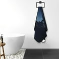Cotton Bath Towels for Bathroom - Starry Sky Moon Tree A Microfiber ...