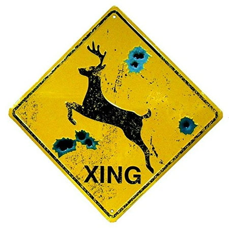 Signs 4 Fun SDXD2 Deer Xing Crossing Sign by Hangtime | Walmart Canada