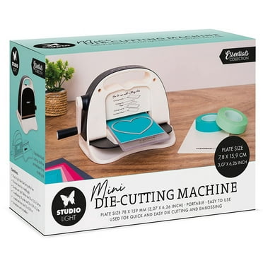 Sizzix Sidekick Starter Kit-White & Gray, Portable Crafting Machine ...