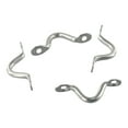 4Pcs 5mm Stainless Steel Wire Eye Strap Boat Marine Tie Down Hook ...