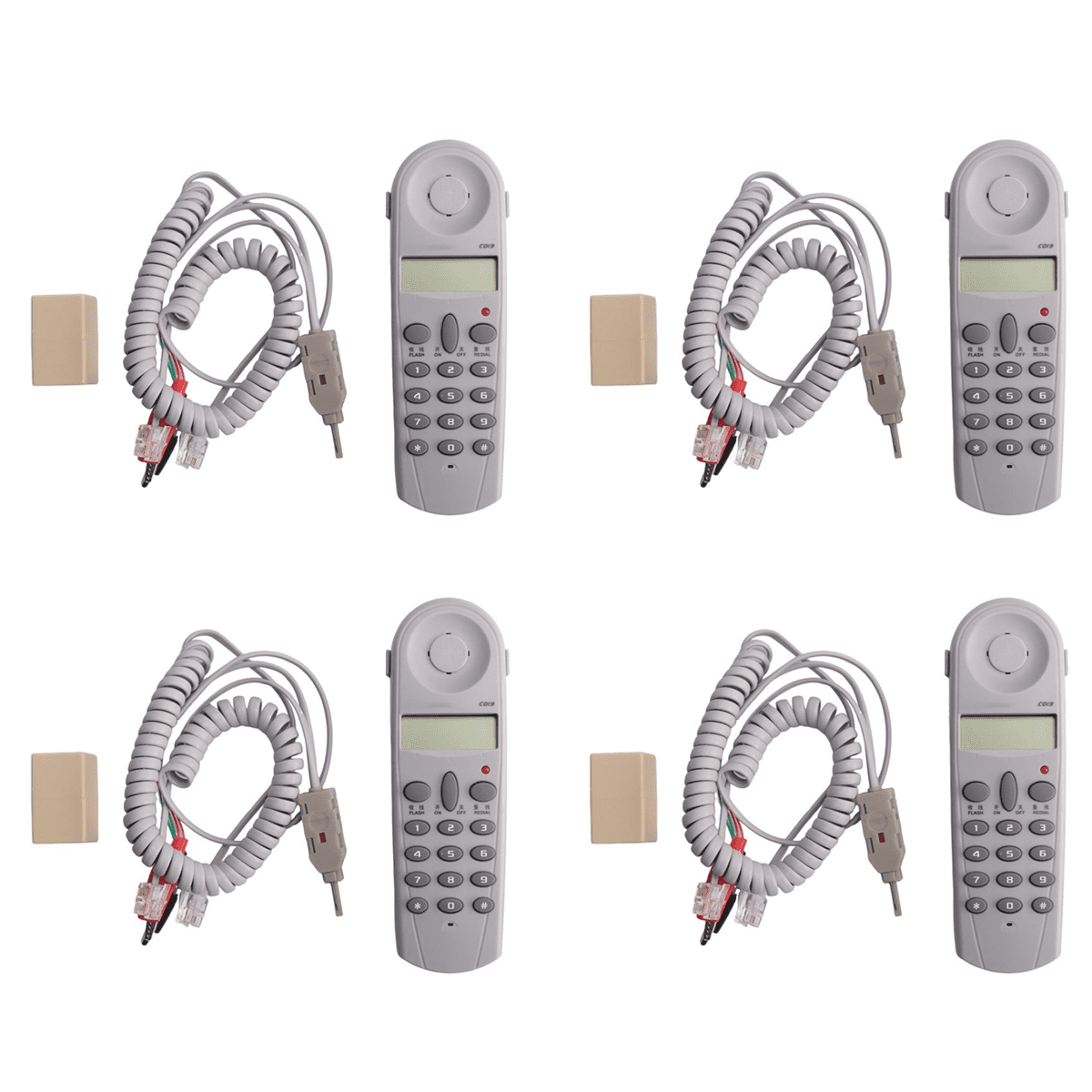 4X Telephone Phone Butt Test Tester Lineman Tool Network Cable Set ...
