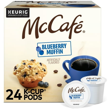 McCafe, Blueberry Muffin Light Roast K-Cup Coffee Pods, 24 Count ...