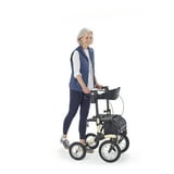 Comodita Tipo All Terrain Rollator Walker with Aluminum Wheels, Double ...