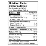 KD Deluxe Four Cheese Macaroni and Cheese Frozen Dinner, 340g Box, 340g ...