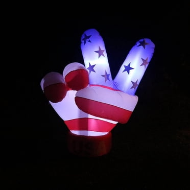 Gemmy Patriotic Inflatable Uncle Sam LED Yard Decor - Outdoor, 72x36x30 ...