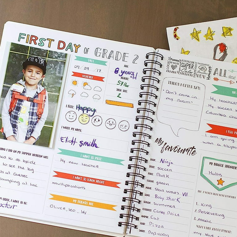 School Keepsake Memory Book