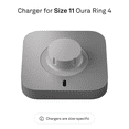 Oura Ring 4 Charger, Size 11, Dock with USB-C Cable, Charges up to 8 ...