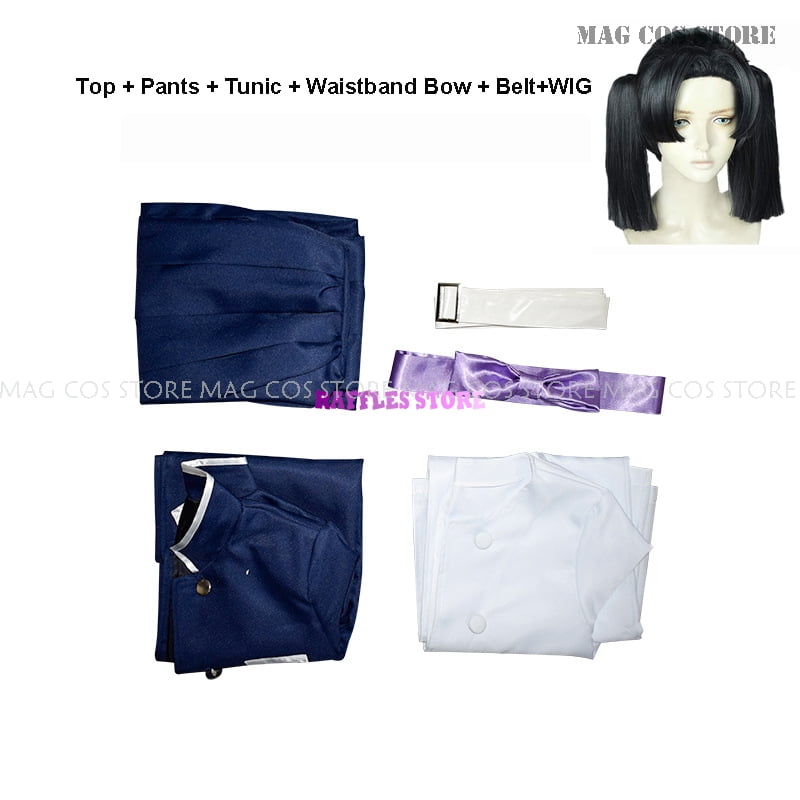 Demon Kanzaki Aoi Cosplay peluca traje abrigo cinturón ropa mujer ...