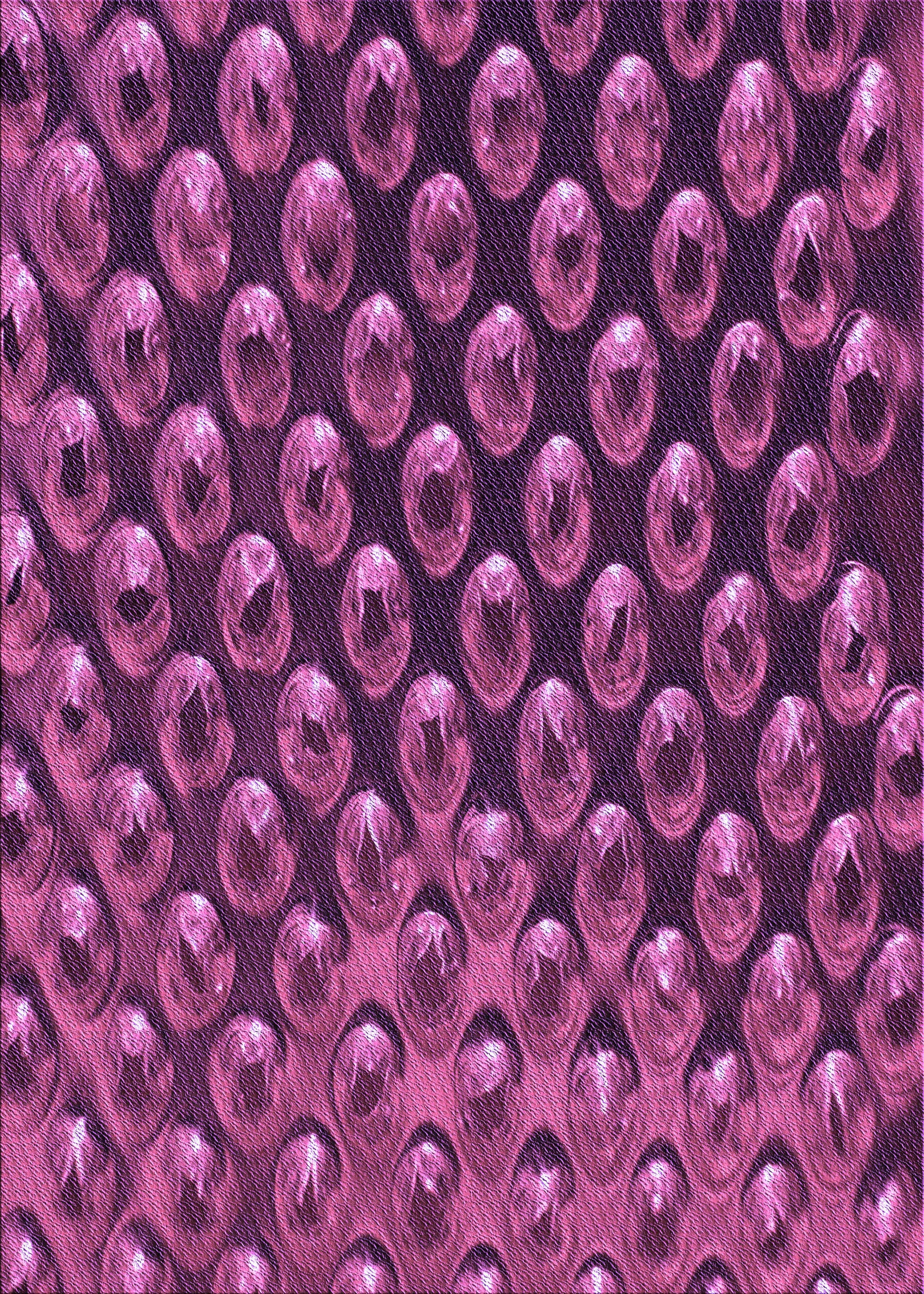 Ahgly Company Indoor Rectangle Patterned Neon Pink Area Rugs, 2' x 3 ...