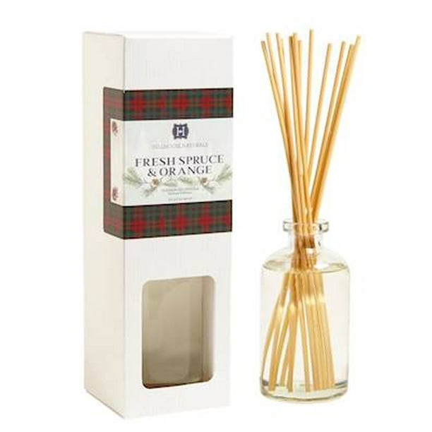 FRESH SPRUCE and ORANGE Hillhouse Naturals Reed Diffuser 6 oz - Walmart.com