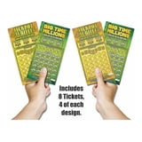Larkmo Fake Lottery Tickets - Perfect Prank Gag for Fun - Walmart.com