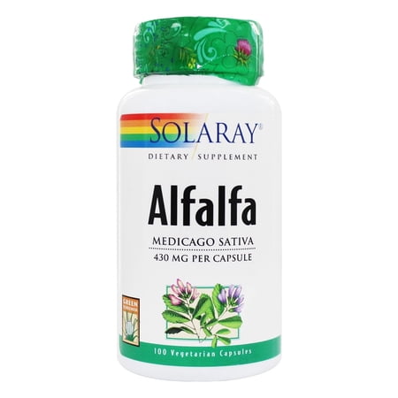 Solaray - Alfalfa 430 mg. - 100 Capsules | Walmart Canada