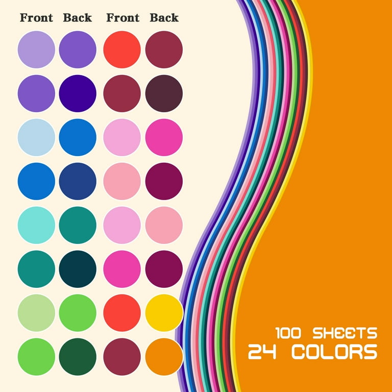 Black Cardstock 100 Sheets Heavy Cardstock Paper - 250 GSM Colored ...