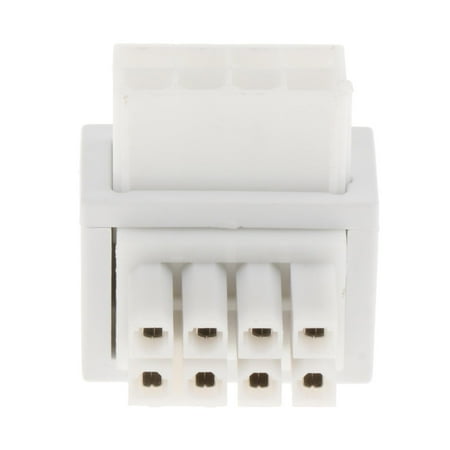 Power Adapter 90Degree Angled 8 Pin Female to 8 Pin Male 1x for ...