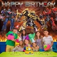 Transformer Backdrop Banner Party Supplies Poster Background for ...