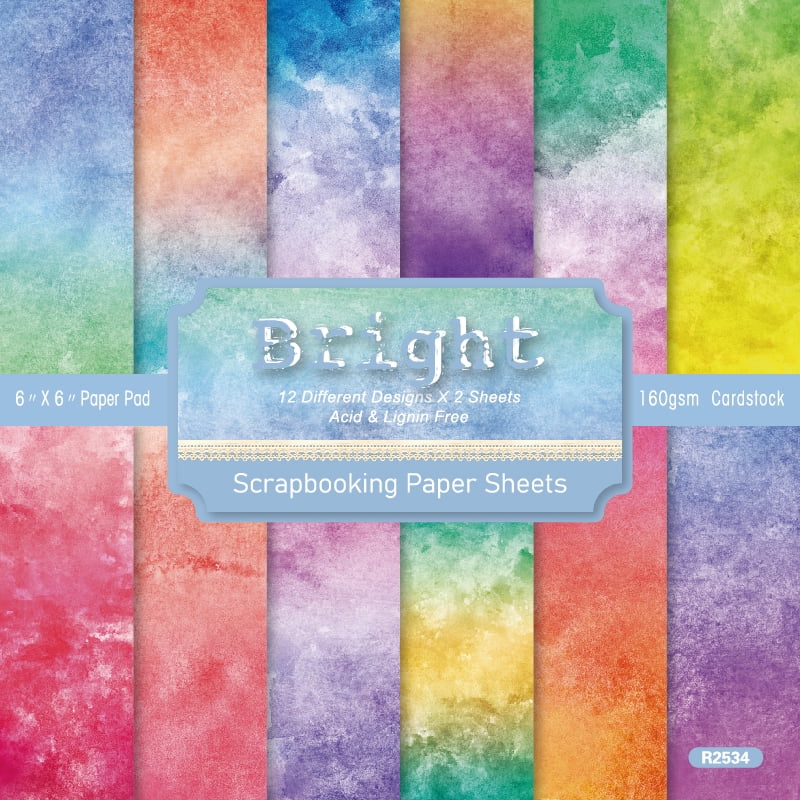 Click here for Kardlury Scrapbook Paper  24 Sheets 6 X 6 Inch Col... prices