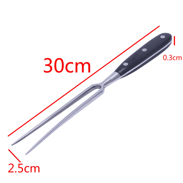 2X Outdoor Bbq Fork Stainless Steel Barbecue Meat Fork Barbecue Tools ...