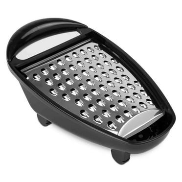 Rachael Ray Stainless Steel Multi-Grater with Silicone Handles, Red ...