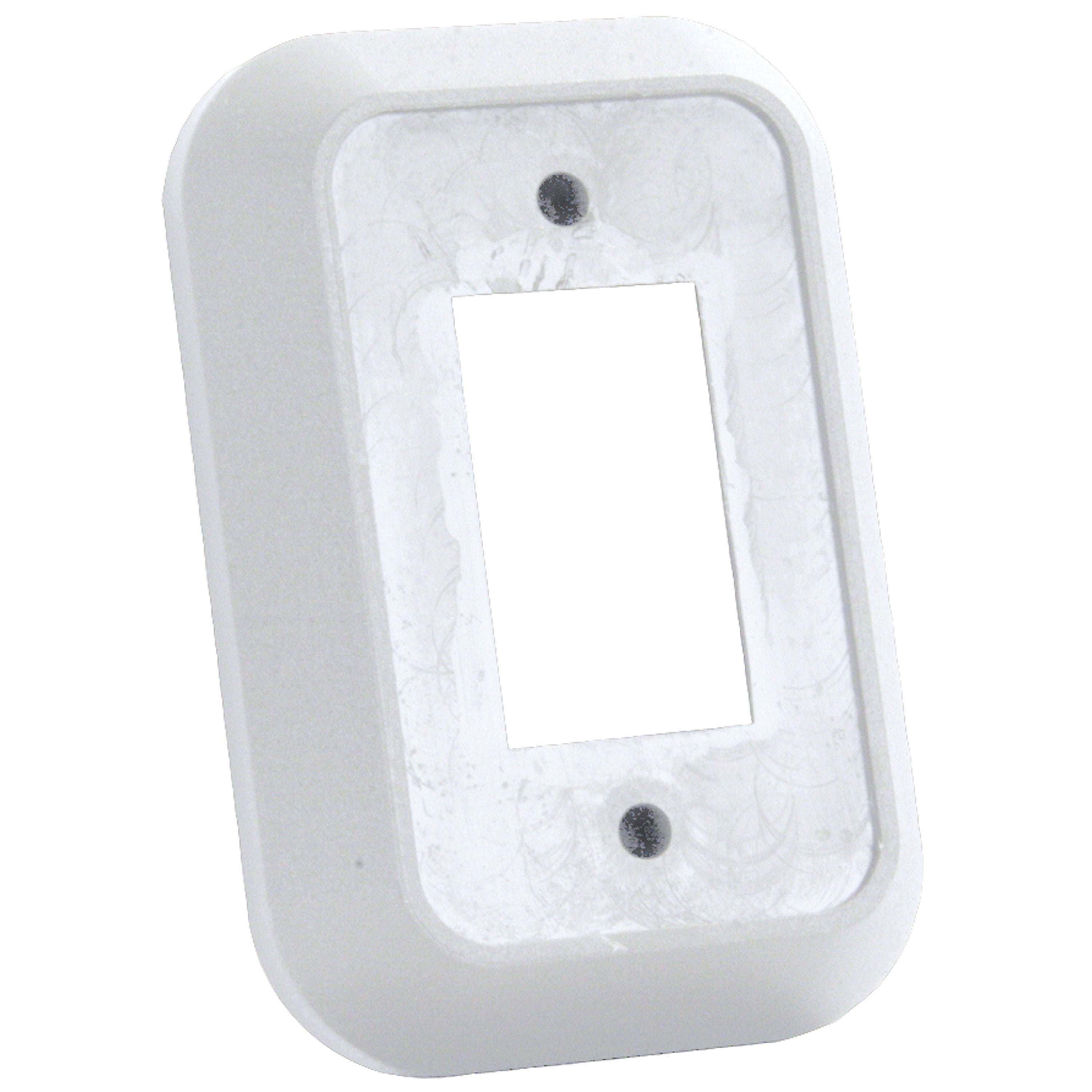 JR Products 13485 Single Switch Wall Spacer - White - Walmart.com