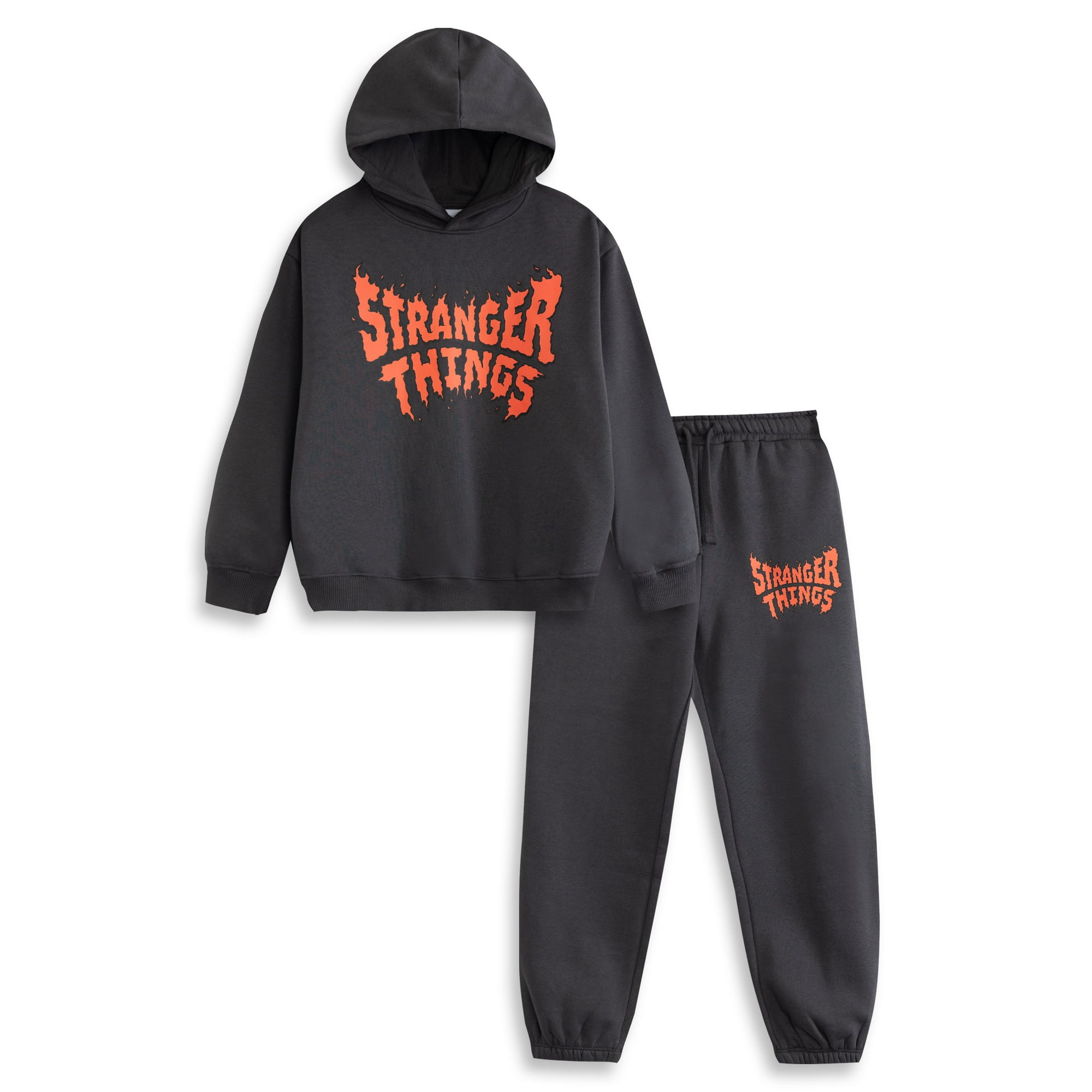 Click here for Stranger Things Unisex Kids Grey Sweatshirt And Jo... prices