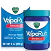 Vicks Vaporub, Adult Cold Menthol Vaporizing Chest Rub Ointment (6 oz ...