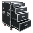 Sound Town 4-Drawer Stage and Studio Equipment Flight Case (STRC ...