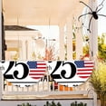 RKSupls Commemorative Graphic Patriotic Half Round American Flag Banner ...