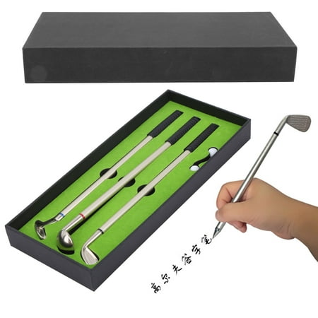 Octpeak Mini Desk Games Box Green Driving Range With Golf Club Pens ...