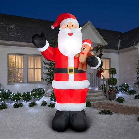 Giant 3.66 m (12 ft.) Inflatable Santa - Walmart.ca