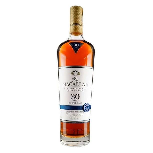 Pack de 2 Whisky The Macallan 30 años Double Cask 700 ml multicolor ...