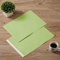9" x 12.75" Light Green Self-Seal Catalog Envelopes for Invitation ...