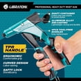 LIBRATON Professional Heavy Duty Rivet Gun, One-Handed Pop Rivet Gun ...
