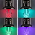 GE Vintage Color-Changing LED Night Light, Dusk to Dawn, Silver Hood ...