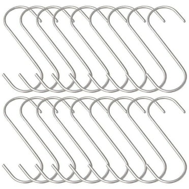 Wideskall 5" inch Metal S Shaped Type Utility Hooks Hanging Hooks ...