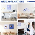 12Sheets 3 Colors Self-Adhesive Felt Board Wall Stickers for Wall Home ...