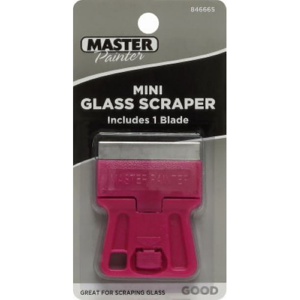 Master Painter GSM Pocket Size Mini Glass / Window Razor Scraper With ...