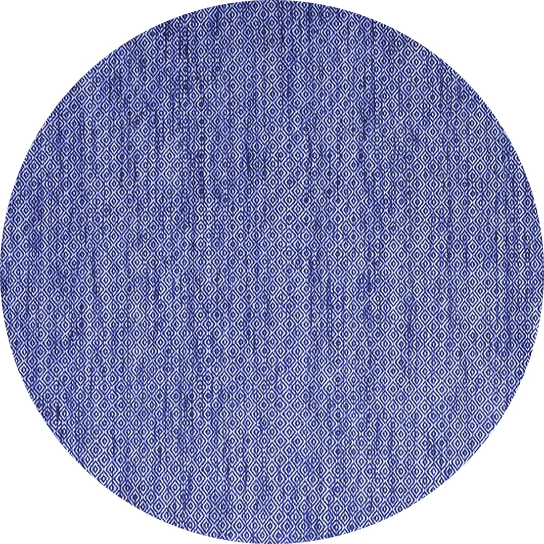 Ahgly Company Indoor Round Abstract Blue Contemporary Area Rugs, 8 ...