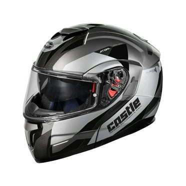 Z1R Solaris Solid Modular Motorcycle Helmet Dark Silver MD - Walmart.com