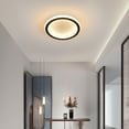 ADISUN Modern Led Ceiling Light Round Ceiling Lamp Acrylic Flush Mount ...